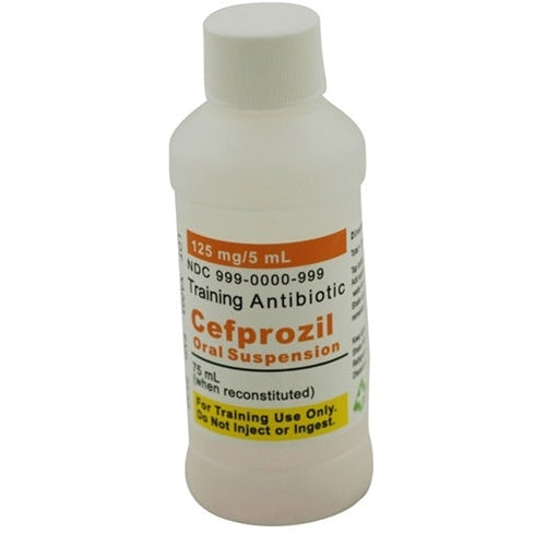 Training Antibiotic Suspension, Cefprozil (75 mL) – Mockmeds