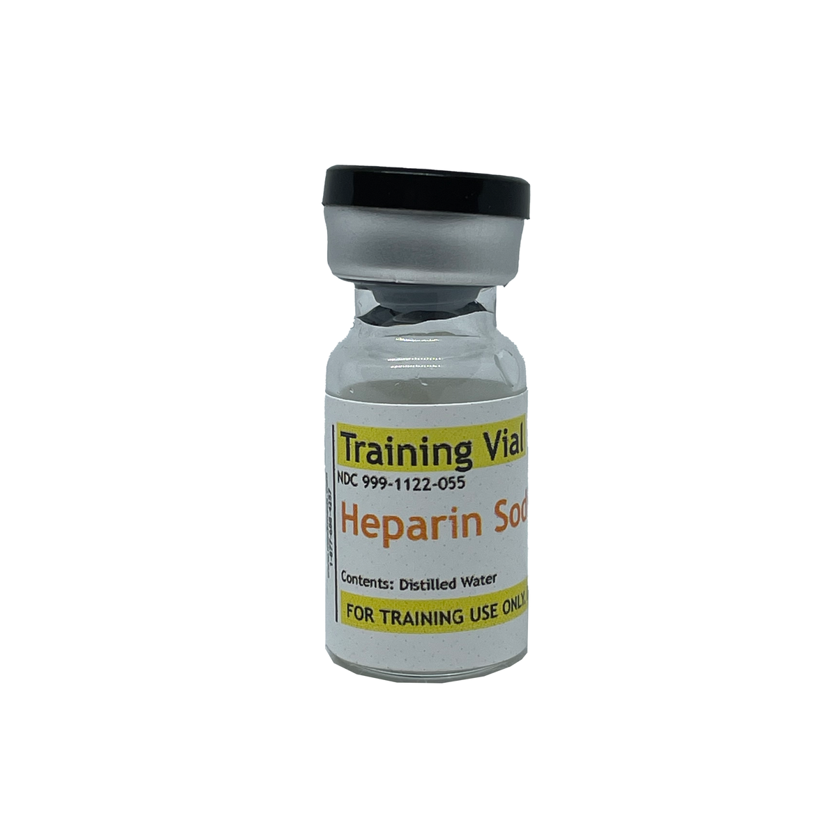 Training Vial, Heparin Sodium 5,000 U/0.5mL – Mockmeds
