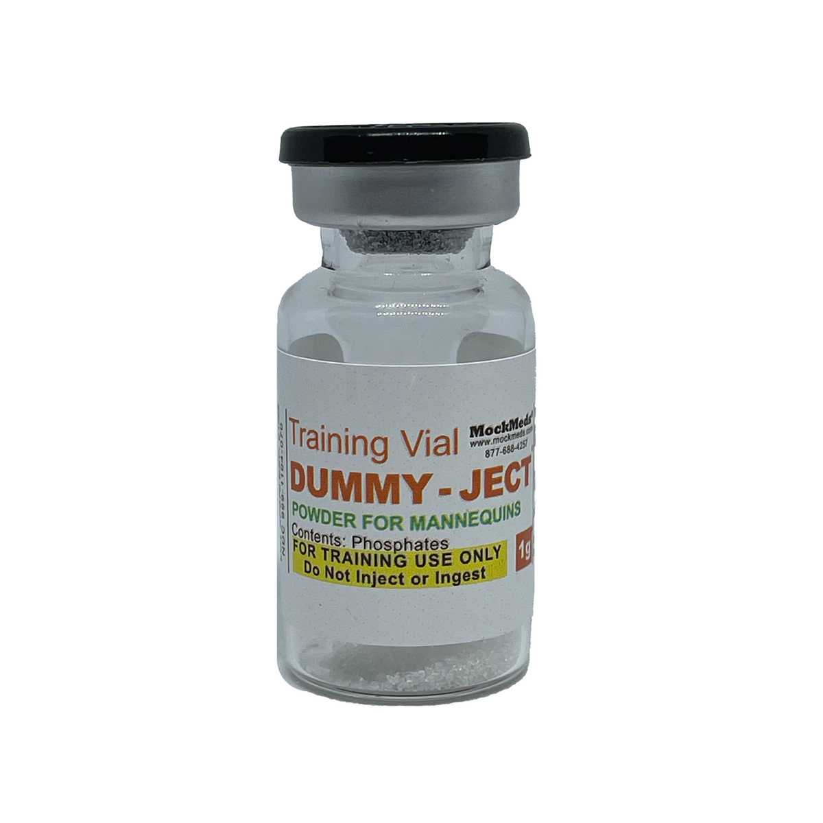 Training Vial, Dummy-Ject Powder C (NonStick) for Dummies – Mockmeds