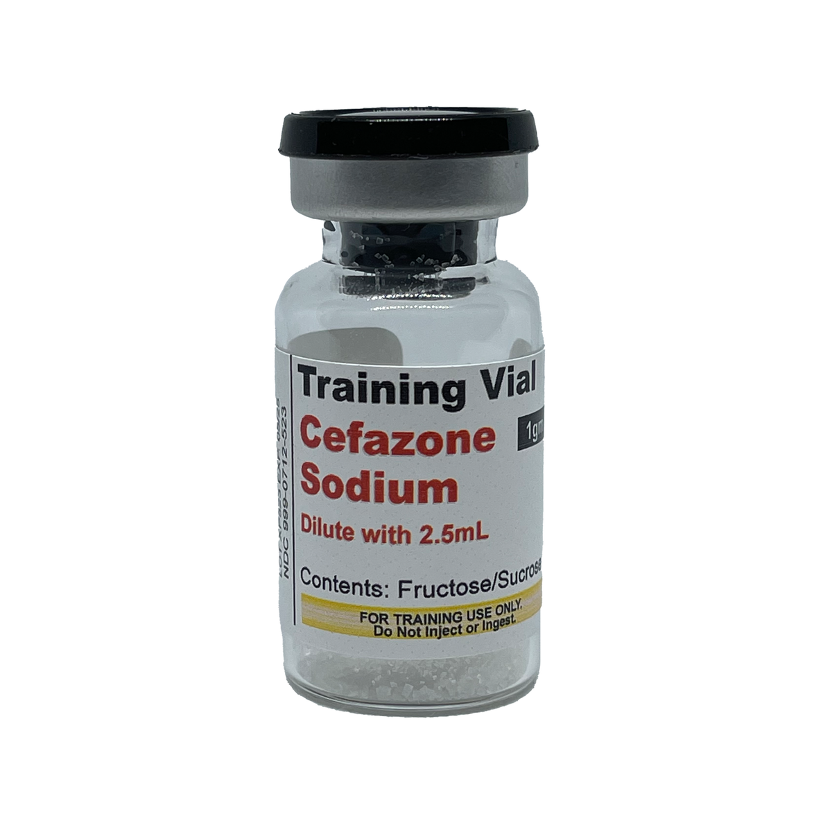 Training Vial, Cefazolin Sodium 1gm (10mL Vial) – Mockmeds