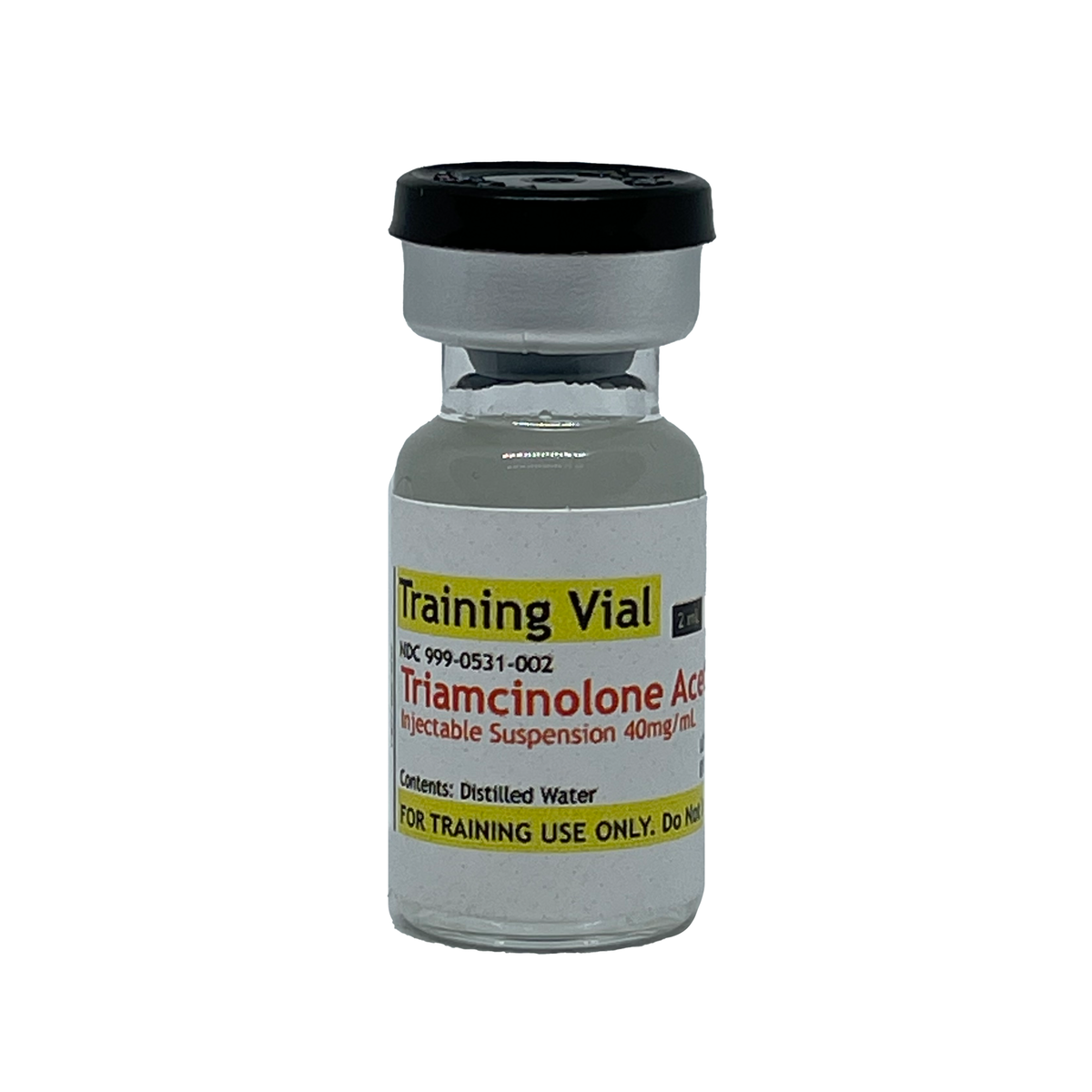 Training Vial, Triamcinolone Acetonide Injectable Suspension (2mL vial ...