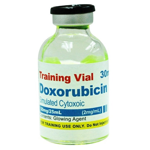 Training Vial, Doxorubicin 2mg/mL (30mL vial) – Mockmeds